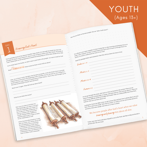 After His Own Heart Bible Study for Kids | Not Consumed