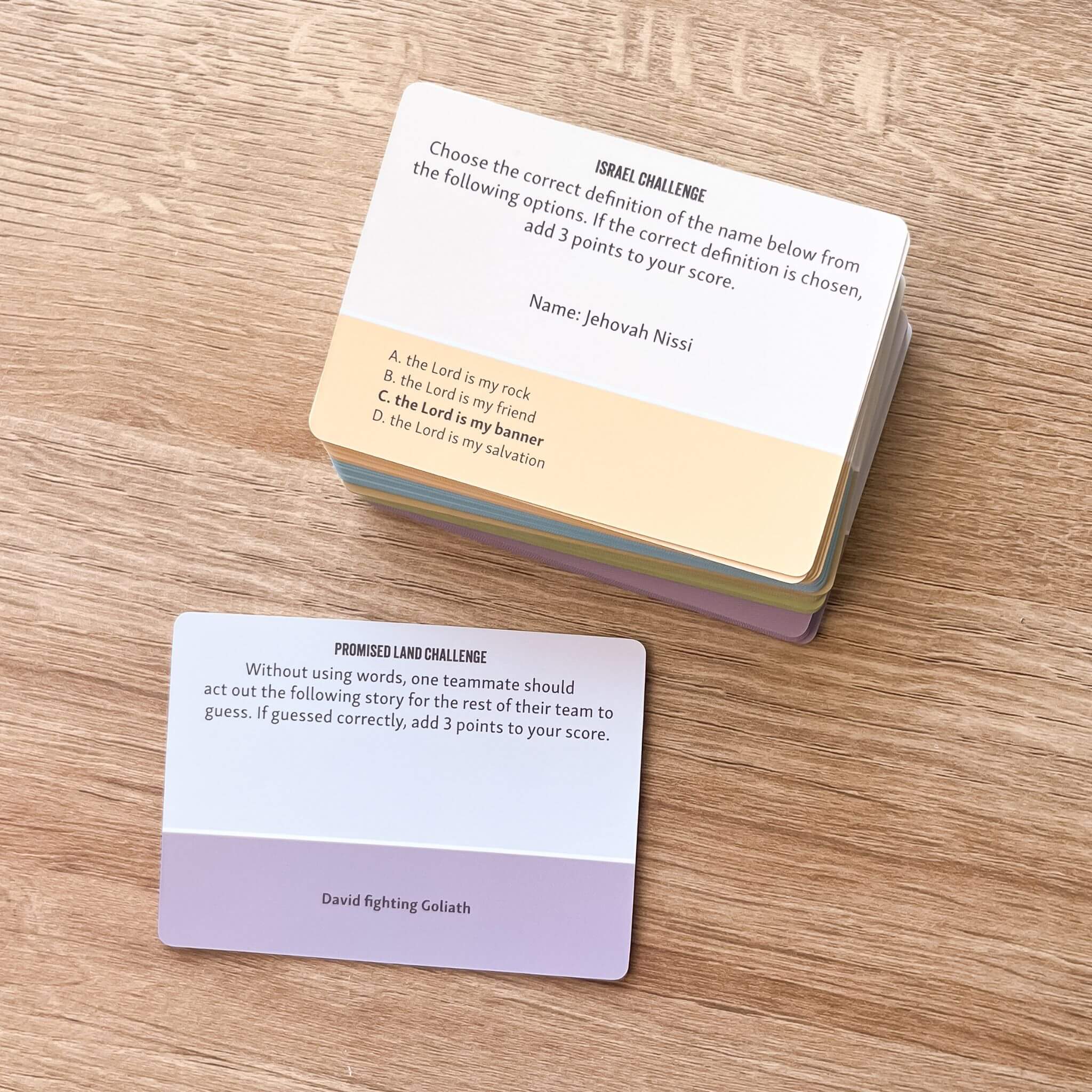 Creation, Captives, Cross: The Bible Game