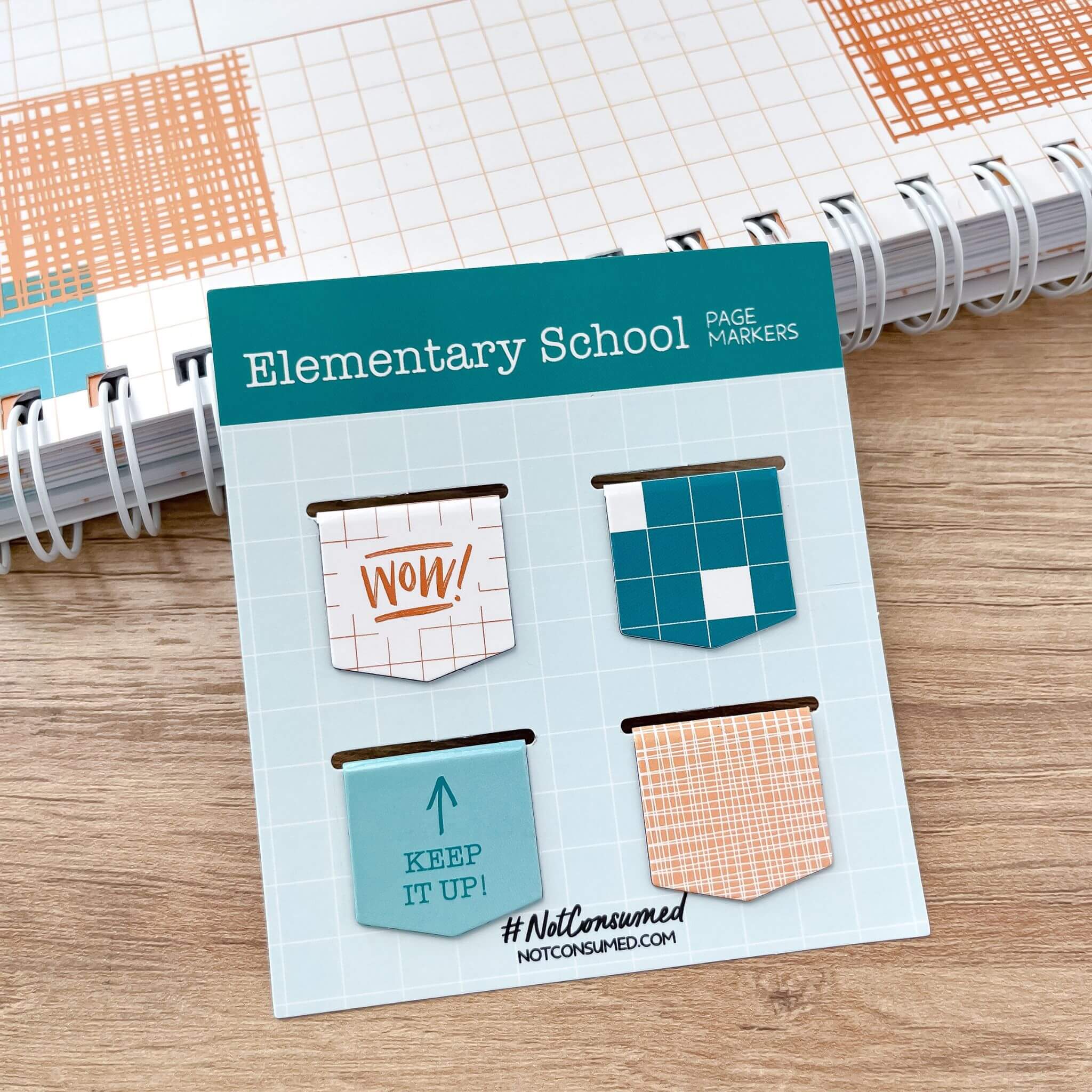 Homeschool Planner Page Markers
