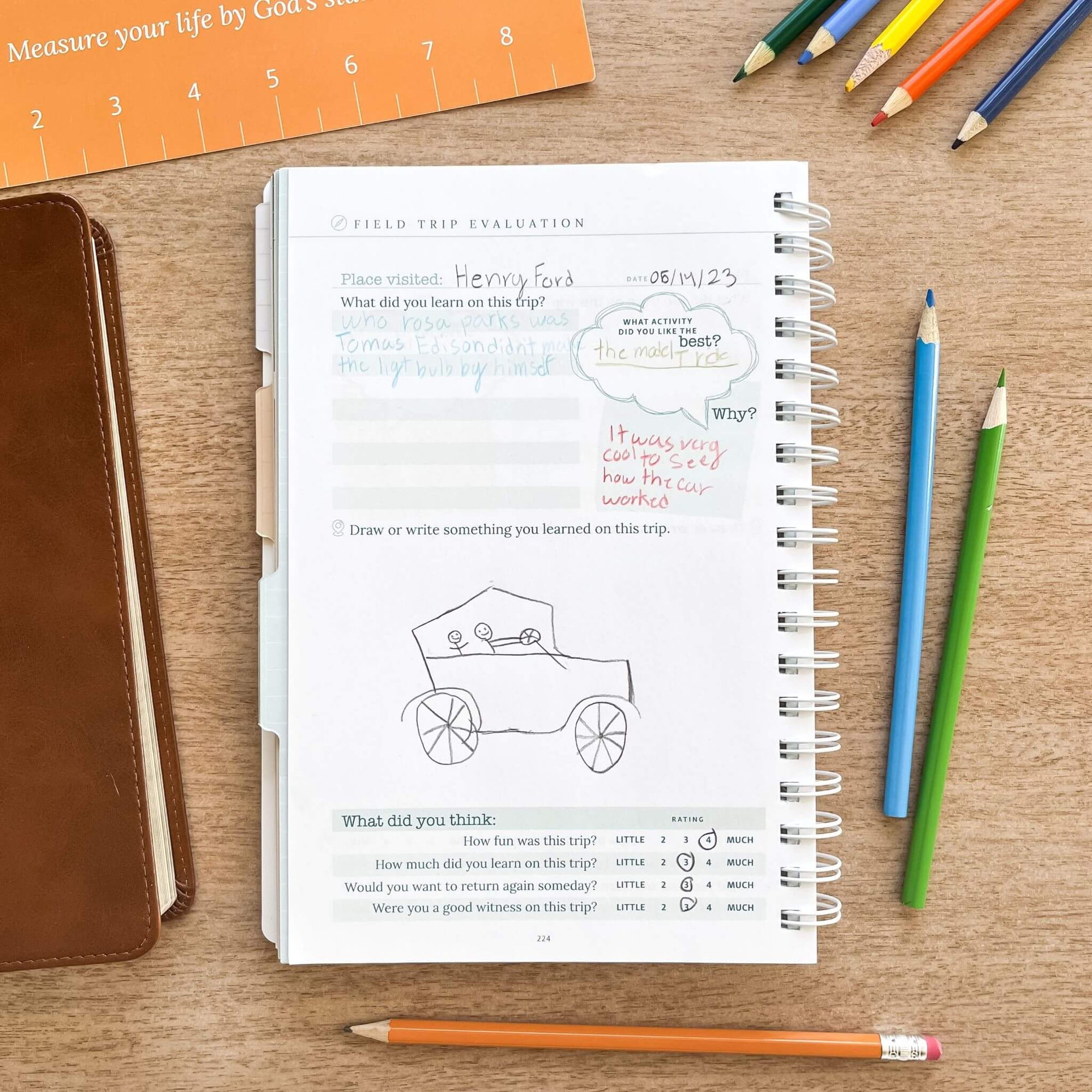 Elementary Homeschool Planner