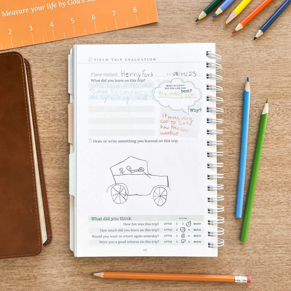 Elementary Homeschool Planner