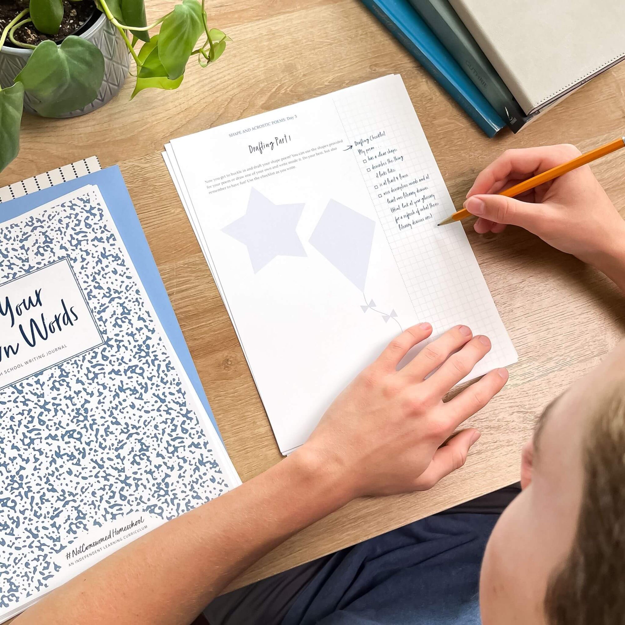 In Your Own Words Creative Writing Journal for High School