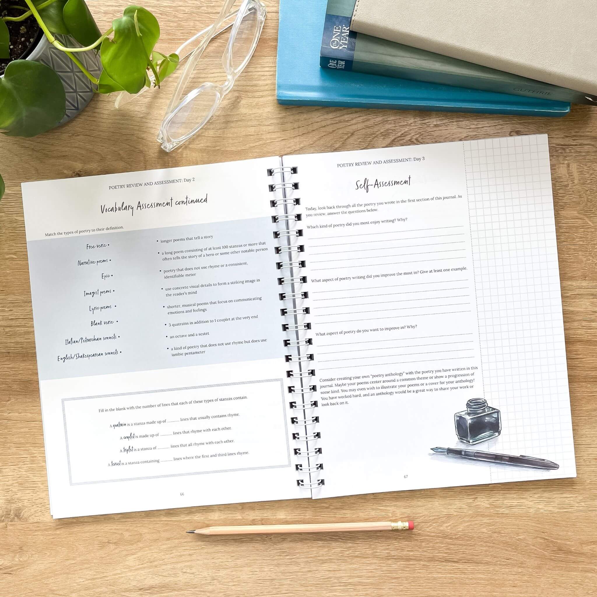 In Your Own Words Creative Writing Journal for High School