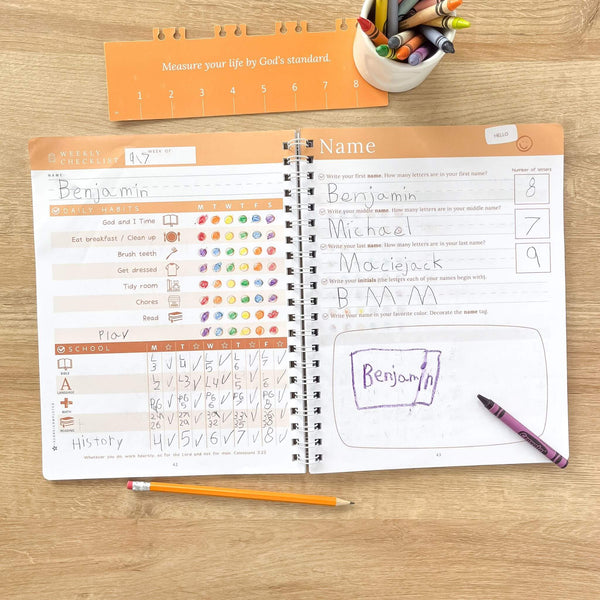 Primary Homeschool Planner