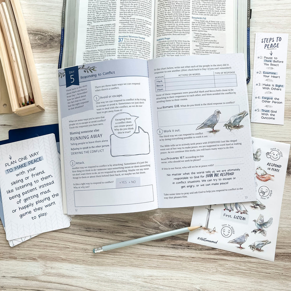 Bible Study on Peace | Making Peace in Conflict | Not Consumed