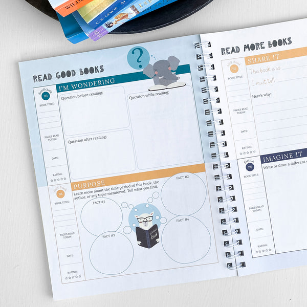 Elementary Reading Journal (Homeschool Reading Curriculum)